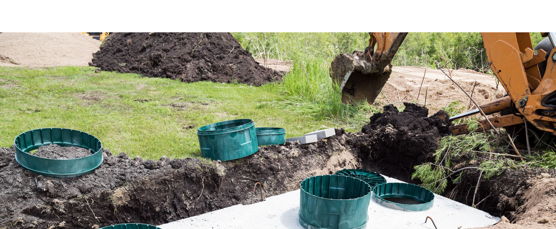 Septic Tank Installation - Landworks Excavating